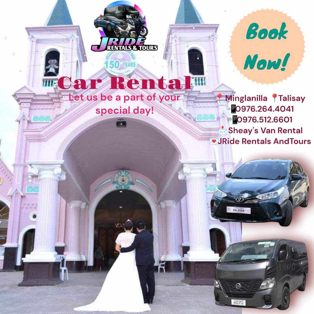 JRide Rentals and Tours | All-Inclusive Vehicle Rentals with Driver in Cebu